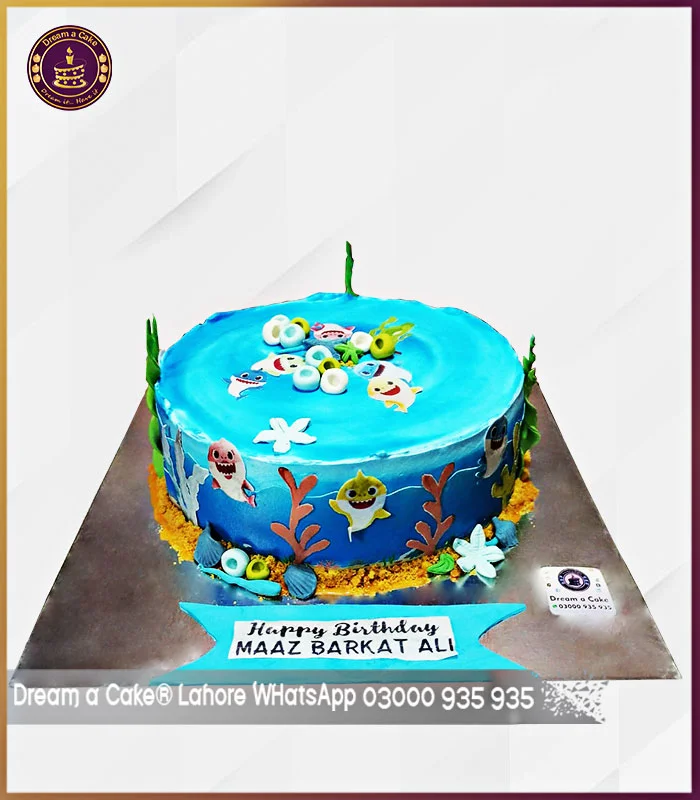 Pretty Arial Mermaid Theme Cake in Lahore - Dream a Cake