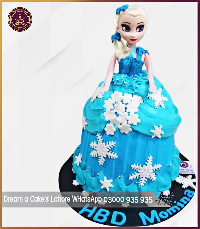 Elsa and Anna Frozen Cakes - Dream a Cake