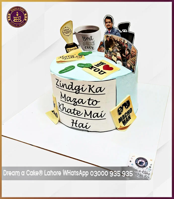World’s Best Boss Cake in Lahore - Dream a Cake