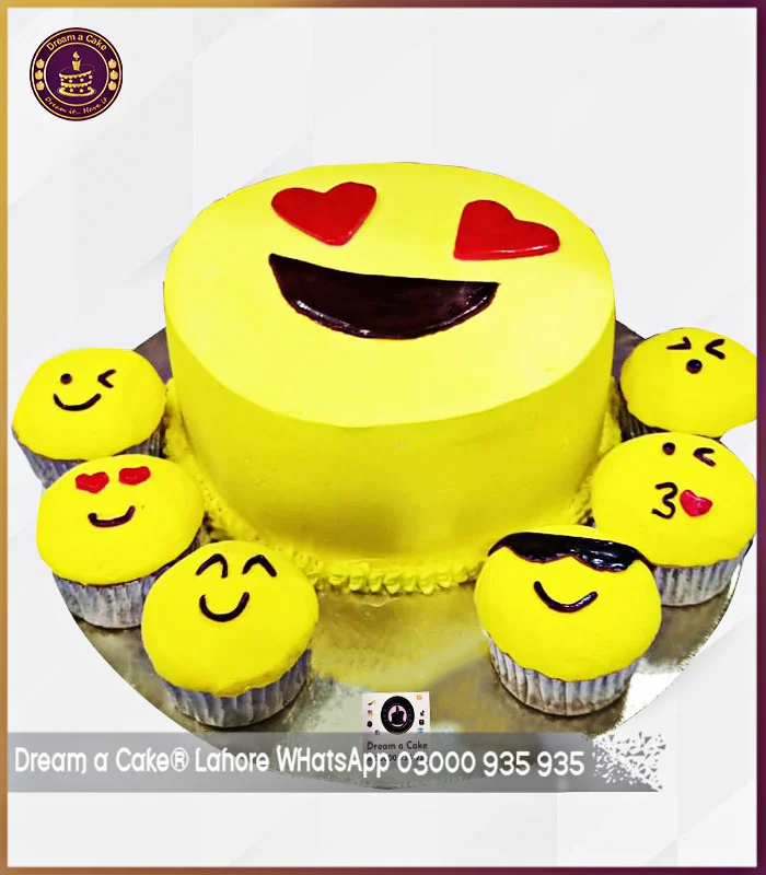 Exhilaration Smiley Cake in Lahore - Dream a Cake